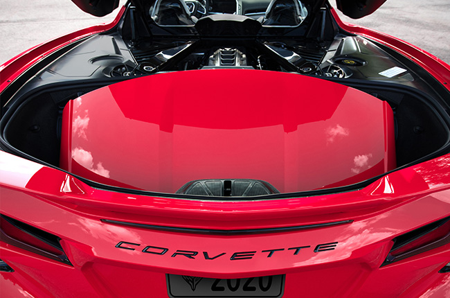 2020 Chevrolet Corvette C8 debuts with 495 hp behind the seats | Autodeal