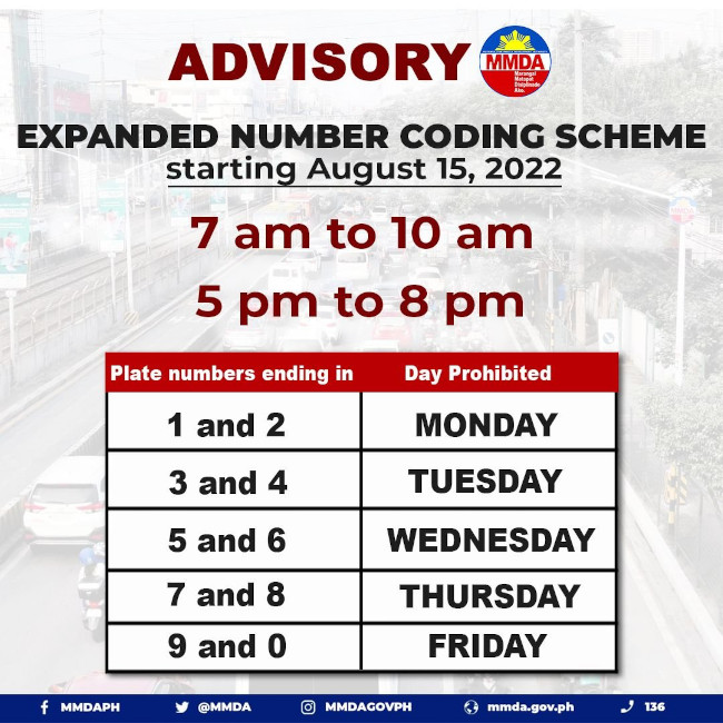 The MMDA Will Start Apprehending Number Coding Violators By August 18 The MMDA Will Start Apprehending Number Coding Violators By August 18