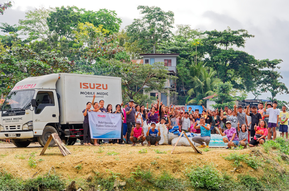 Isuzu Philippines sends support to Cebu communities hit by Typhoon Tino ...
