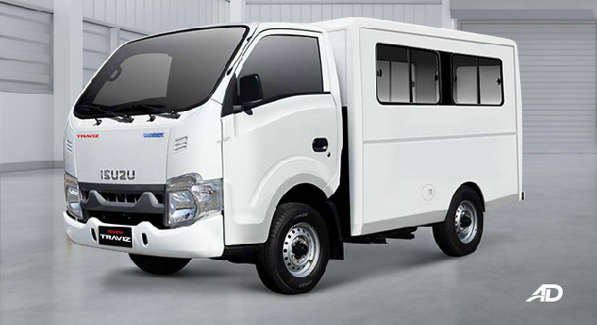 Isuzu Traviz L Utility Van (Dual AC) 2022, Philippines Price & Specs ...