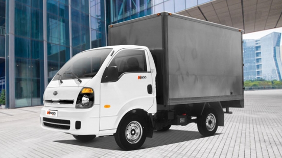 Kia K2500 Single Cab 4x2 Closed Van Front Aircon 2025, Philippines ...