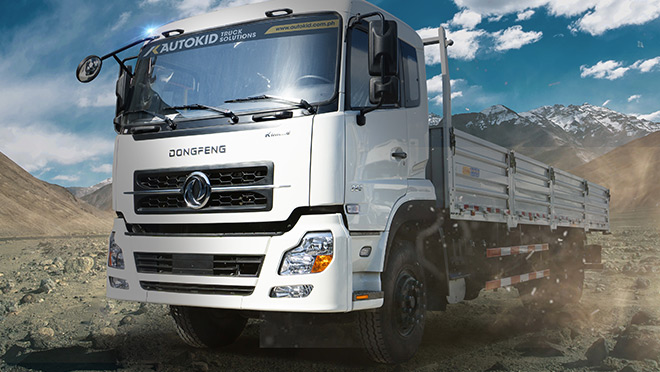 Dongfeng KL 10W Self Loader with P300,000 Cash Discount | TruckDeal.com.ph