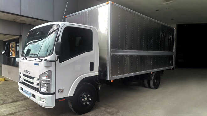 2020 Isuzu NQR75 18ft Aluminum Van with AC at P335,000 All-in ...