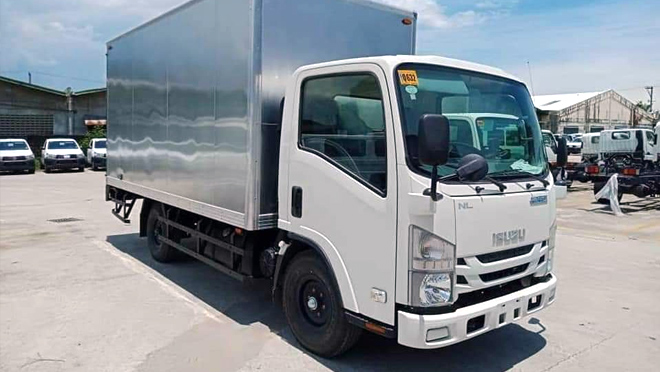 Isuzu NLR77H Closed Van Single AC with P265,000 All-in Downpayment ...