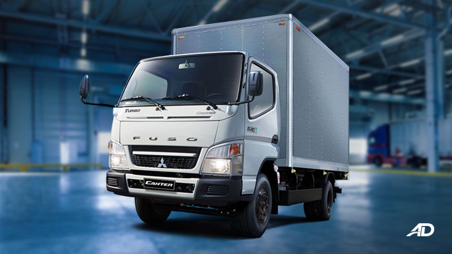 Fuso Canter FE71 4-Wheeler Aluminum Van 10ft with P100,000 Cash ...