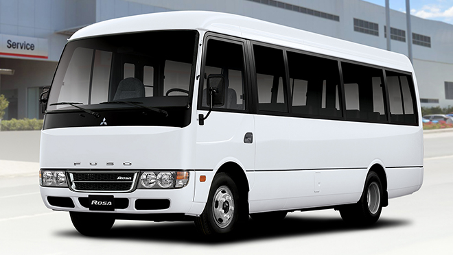Fuso Rosa Mini Bus 25-seater with P513,000 All-in Downpayment ...
