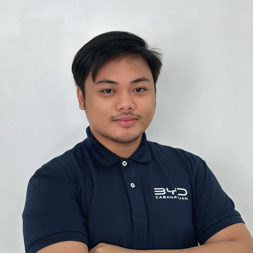 Patrick Ryan Odra is an official sales agent of BYD Cabanatuan | AutoDeal.com.ph