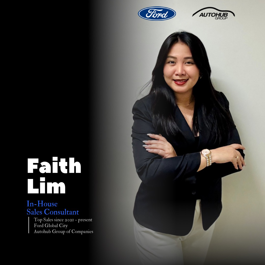 Faith Lim is an official sales agent of Ford Global City | AutoDeal.com.ph