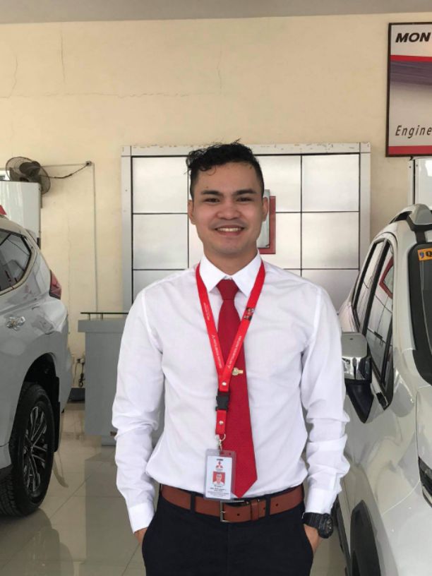 Mark Jessan Siao is an official sales agent of Mitsubishi Motors ...