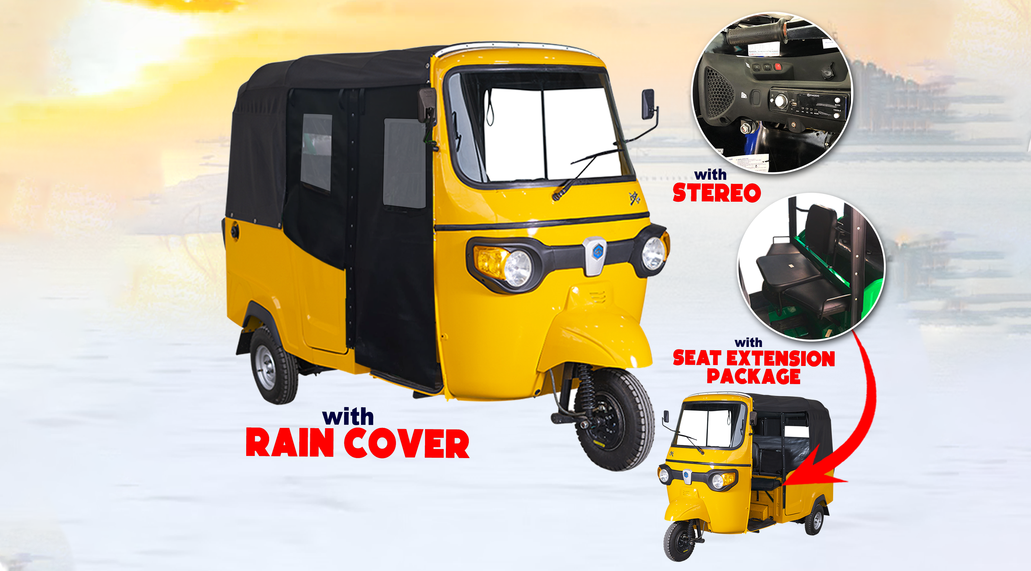 Piaggio Ape City 3in1 Package 2026, Philippines Price, Specs & Promos ...