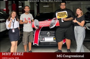 Mhy Jerez is an official sales agent of MG Congressional | AutoDeal.com.ph
