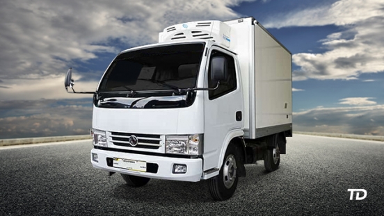 Dongfeng Captain E Cargo 14ft Refridegerated Van 6 Wheeler 2025 ...