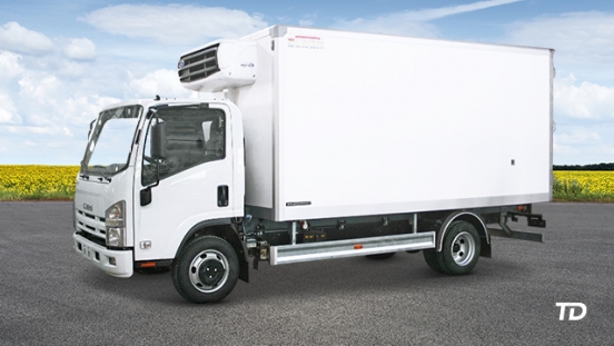 Isuzu N-Series NMR85 H Cargo 14 ft Refrigerated Van 6 Wheeler 2025 ...