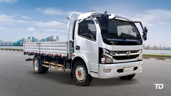 Dongfeng Captain C Cargo 17ft Dropside w/Crane 6 Wheeler 2025 ...