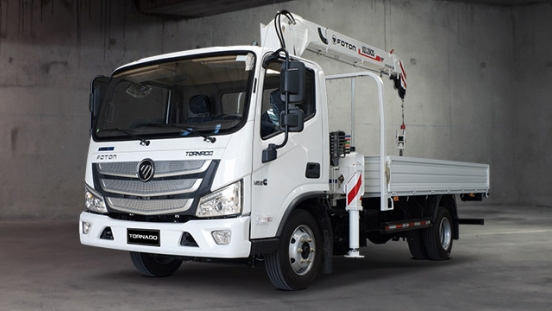 Foton Tornado M5.2C Cargo 17 ft Dropside w/Crane 6 Wheeler 2026 ...