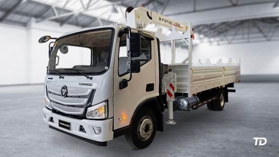 Foton Tornado M6.1C Cargo 20 ft Dropside w/Crane 6 Wheeler 2026 ...