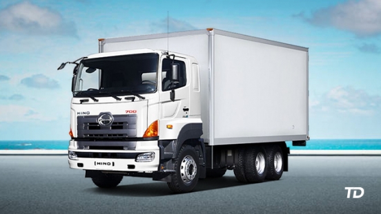 Hino 700 Series FS1ERSA Cargo Aluminium Van 10 Wheeler 2025 ...