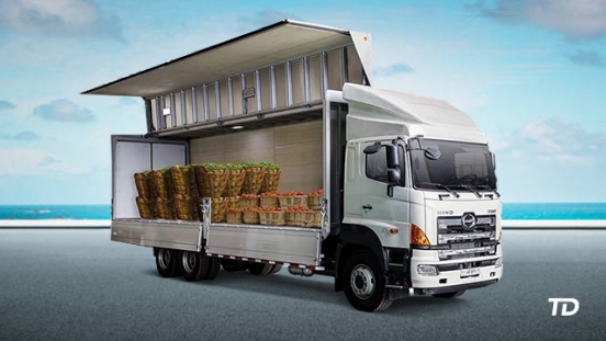 Hino 700 Series FS1ERSA Cargo Winged Van 10 Wheeler 2026, Philippines ...